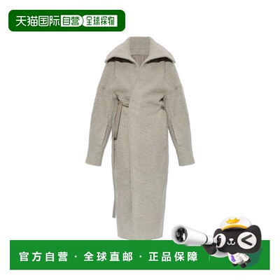 香港直邮RICK OWENS 女士大衣 RP02F5907WPA48 AW2026 灰色