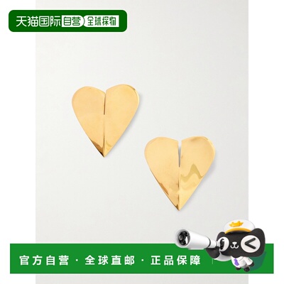 1h可退 香港直邮Alaia 女士 心形撕裂耳环 AA2B067LA006耳钉配饰