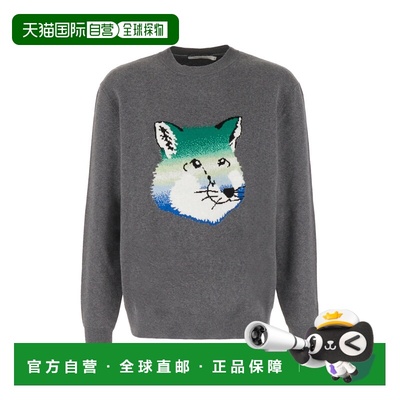 1h可退 香港直邮MAISON KITSUNE 男士 针织衫 KM00517KT1078H170g