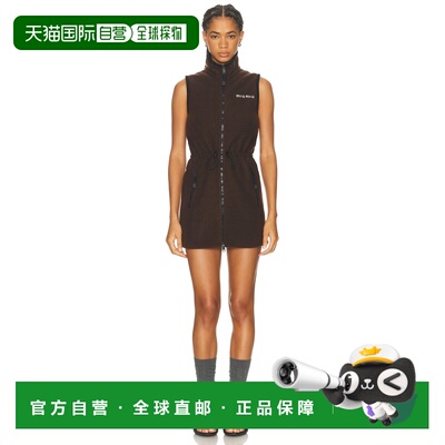 香港直邮Miu Miu 缪缪 女士 无袖迷你连衣裙 MF5604