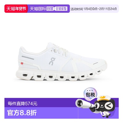 1h可退 香港直邮On 女士 CLOUD 6 运动鞋 3WF10061200WHITE