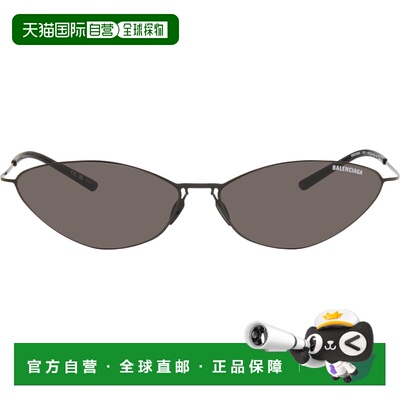 1h可退 香港直邮Balenciaga 巴黎世家 女士 黑色 Malibu 太阳镜 B