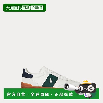 自营欧洲直邮Ralph Lauren拉夫劳伦 Heritage Aera男士拼接绒面革