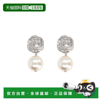 magda butrym 女士 HYPOALLERGENIC BRASS. 银色电镀耳环 615526R