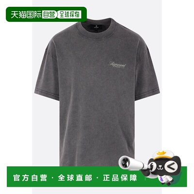 香港直邮Represent 男士 Owners Club Script 宽松款T恤 OCM41201
