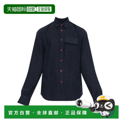 香港直邮KITON 男士衬衫 UMCBUBAH0982814001BLUE AW2026