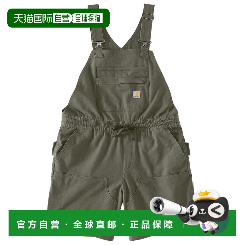 1h可退 欧洲直邮CARHARTT 女士连体裤 1025321DUSTYOLIVE CO 军绿