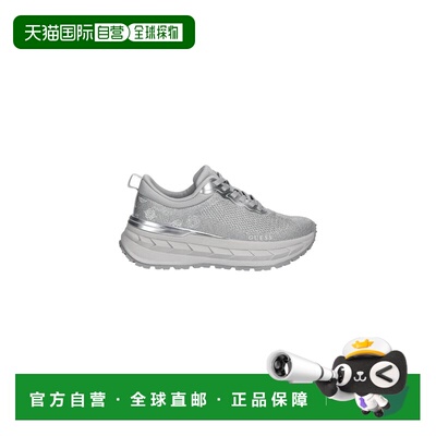 香港直邮GUESS 女士运动鞋 FLPRN3FAB12SILVE SS2026 银色 RUNIT3