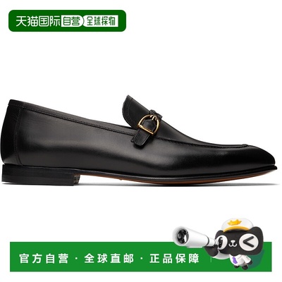 1h可退 香港直邮Tom Ford 汤姆 福特 男士 黑色 Burnished Leathe