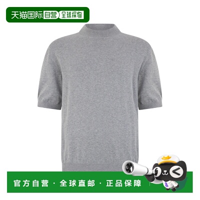 欧洲直邮SLOWEAR 男士针织衫 810148ZY318Z0923 SS2026 灰色