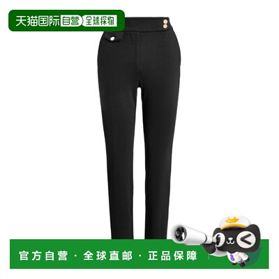 Ralph Lauren 纽扣细节针织裤 女装休闲裤200B22288裤子