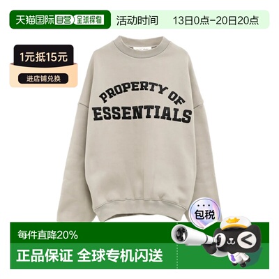 Fear of God Essentials PROPERTY LOUNGE简约百搭舒适圆领卫衣