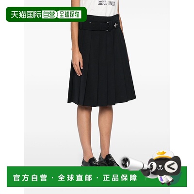 1h可退 香港直邮Prada 普拉达 女士 褶裥半身裙 P184YHSOOO108N