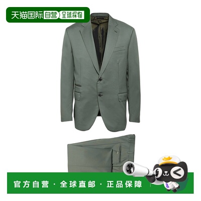 香港直邮Brioni 布里奥尼 男士 西服 green绿色 舒适时尚西装