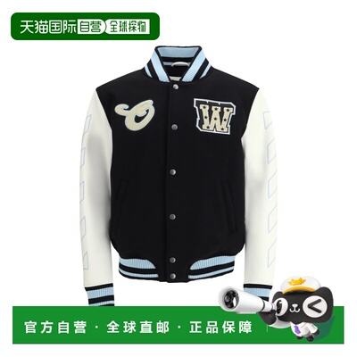 1h可退 香港直邮off-white 男士 运动星星徽标夹克 44XJA122S26L0