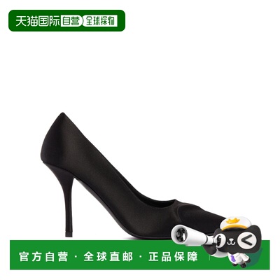 香港直邮ALAIA 女士高跟鞋 AA3E089TK019999 AW2025 黑色 LE CŒUR