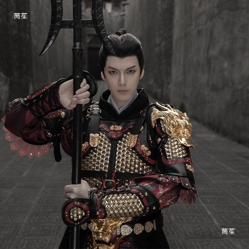 百炼铸甲 小小白将校锁子甲 甲胄古装男格斗铠甲盔甲其他