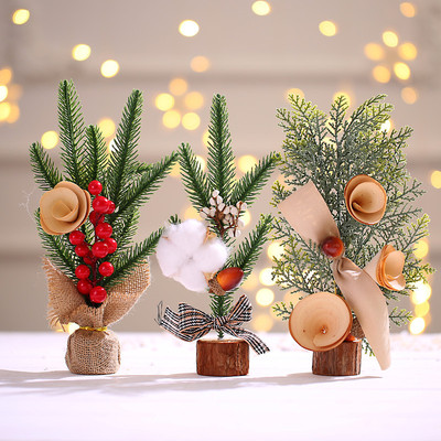 Christmas decoration mini desktop layout imitating Christmas