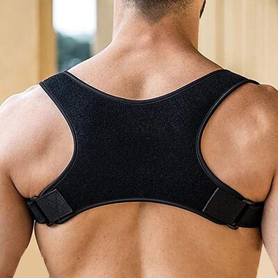 Adjustable Posture Corrector  Back Brace Shoulder Support Co