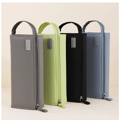 Mega Pencil Case! 20+ Slots & Mesh Pockets. Rigid Non-Bend +