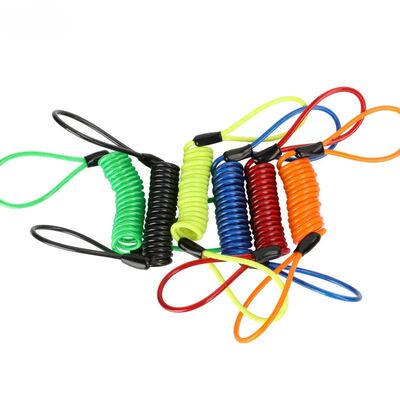 120CM Motorcycle Brake Disc Lock Scooter Reminder Cable Bicy
