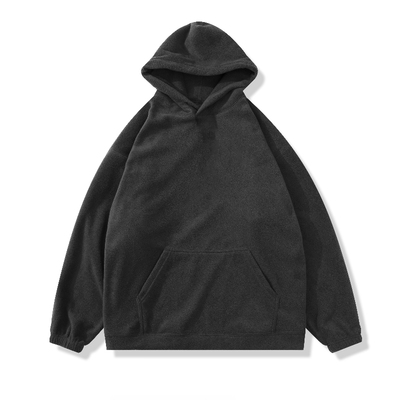 保暖加厚摇粒绒连帽卫衣