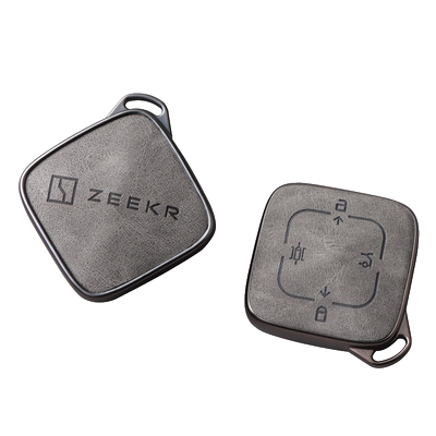 25款极氪001钥匙套卡片007极氪X蓝牙智能实体ZEEKR车保护壳全包扣