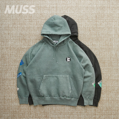 BALORIGINAL水洗做旧印花卫衣