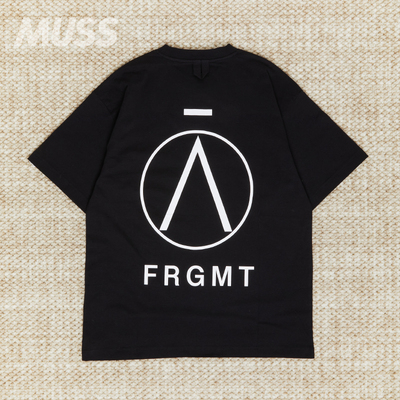 藤原浩闪电LOGO情侣印花短袖