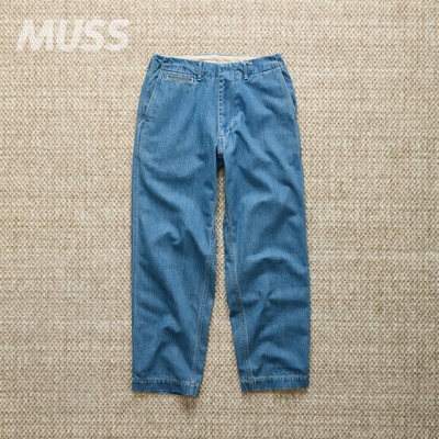 现货 NANAMICA WIDE DENIM PANTS 日产复古直筒休闲牛仔裤26SS