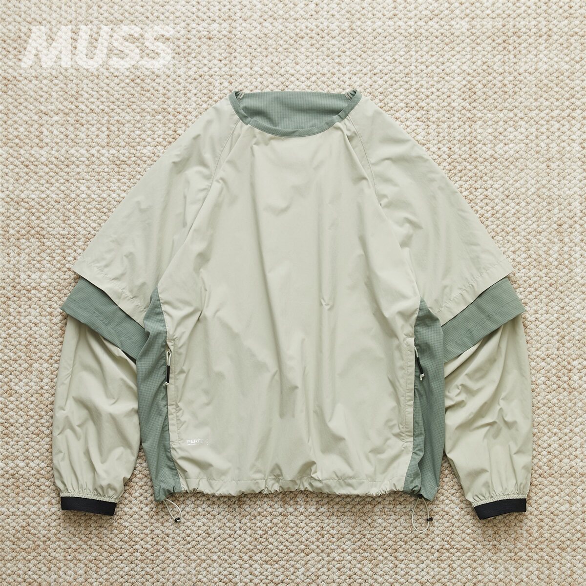 现货 POLIQUANT X WILDTHINGS PULLOVER 户外可拆卸套头衫 25SS