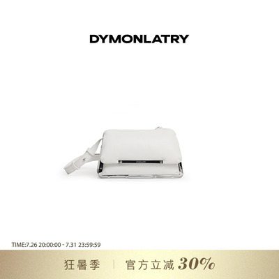 DYMONLATRY金属装饰羊皮枕头包