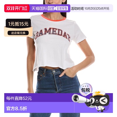 自营Prince Peter Gameday Syracuse Oversized Crop T-Shirt -