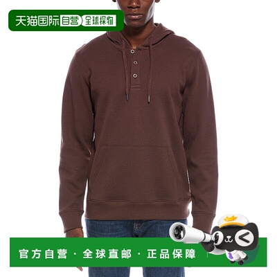 自营Onia Heavyweight Waffle Hoodie - brown 美国奥莱直发卫衣