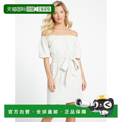 guessEco Faith 迷你连衣裙 - 香草腮红 【美国奥莱】直发