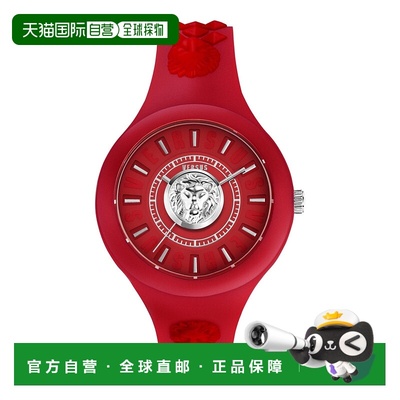 自营 versus versace火岛狮子表带手表 - 红色/红色/红色 美国奥