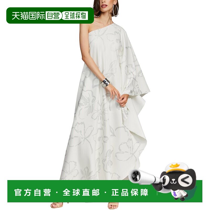 自营Halston Nevean Caftan-白色 美国奥莱直发