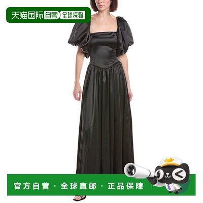 自营Caroline Constas Christina Gown - black 美国奥莱直发