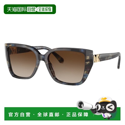 自营Michael Kors ACADIA MK 2199 395213 55mm女士矩形太阳镜-亮