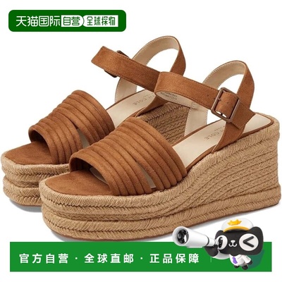自营Kenneth Cole New York Shelby Sandals Women Cognac Platfo