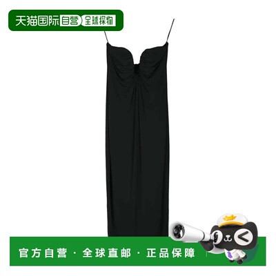 自营pinkoLonguette Lycra Dress - Black - black 美国奥莱直发