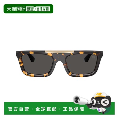 自营burberry0be4451u Rectangular Tortoiseshell Sunglasses -