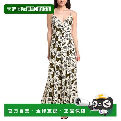 自营Hutch Baldwin Linen-Blend Dress - Black 吊带美国直发奥莱