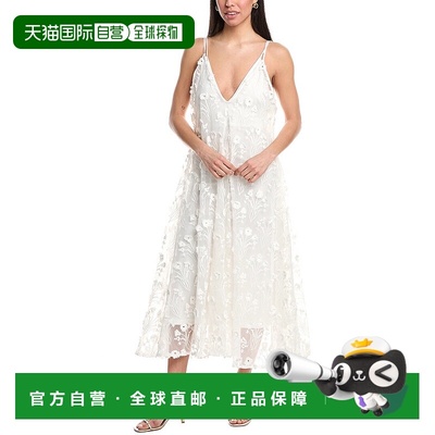自营 Agua by Agua Bendita Maxi Dress - white 美国奥莱直发