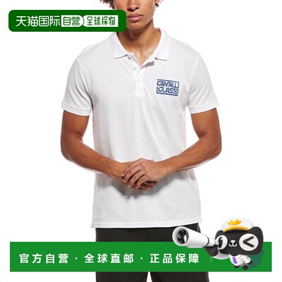 自营cavalli class马匹类polo衫-白色 美国奥莱直发