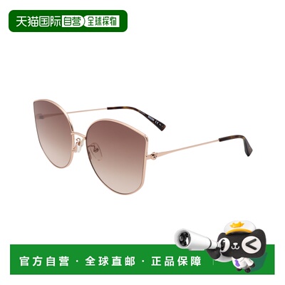 自营Moschino Women's 64 mm Gold Sunglasses - gold copper 美