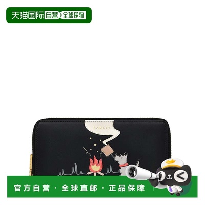 自营radleyToasting Marshmallow Large Zip Around Wallet - bla