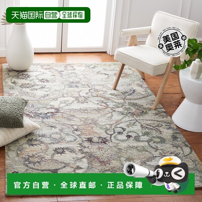 自营Safavieh Anatolia 系列 AN401W - 鼠尾草色 / 米色 【美国奥