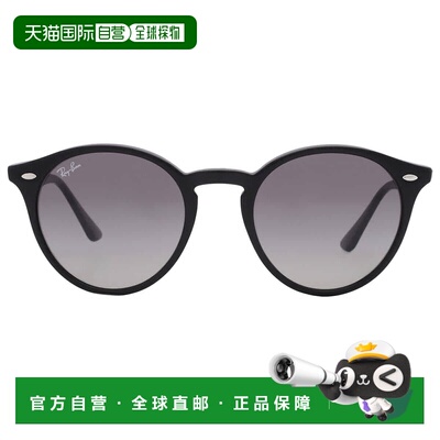 自营ray-banRay Ban Grey Gradient Round Unisex Sunglasses RB2