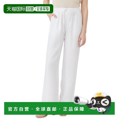 自营J.McLaughlin Surya Linen Pant - white 美国奥莱直发